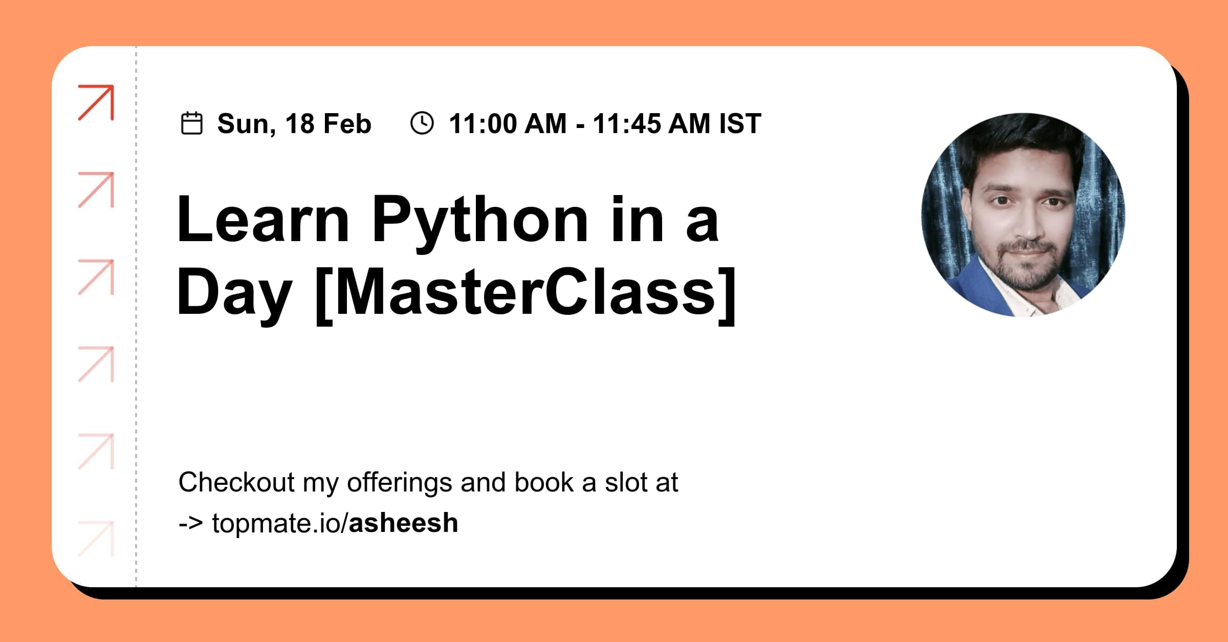 Learn Python in a Day [Webinar] with Asheesh